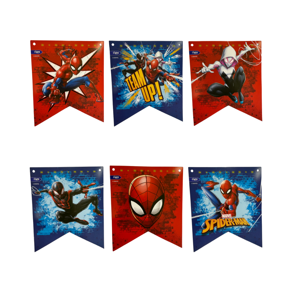 BANDERIN SPIDERMAN – todocotillon